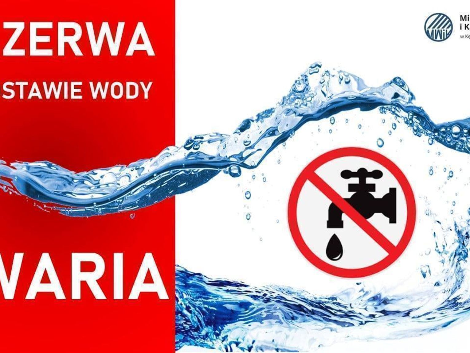 Awaria sieci wodociągowej w Kędzierzynie-Koźlu. Możliwe przerwy w ...