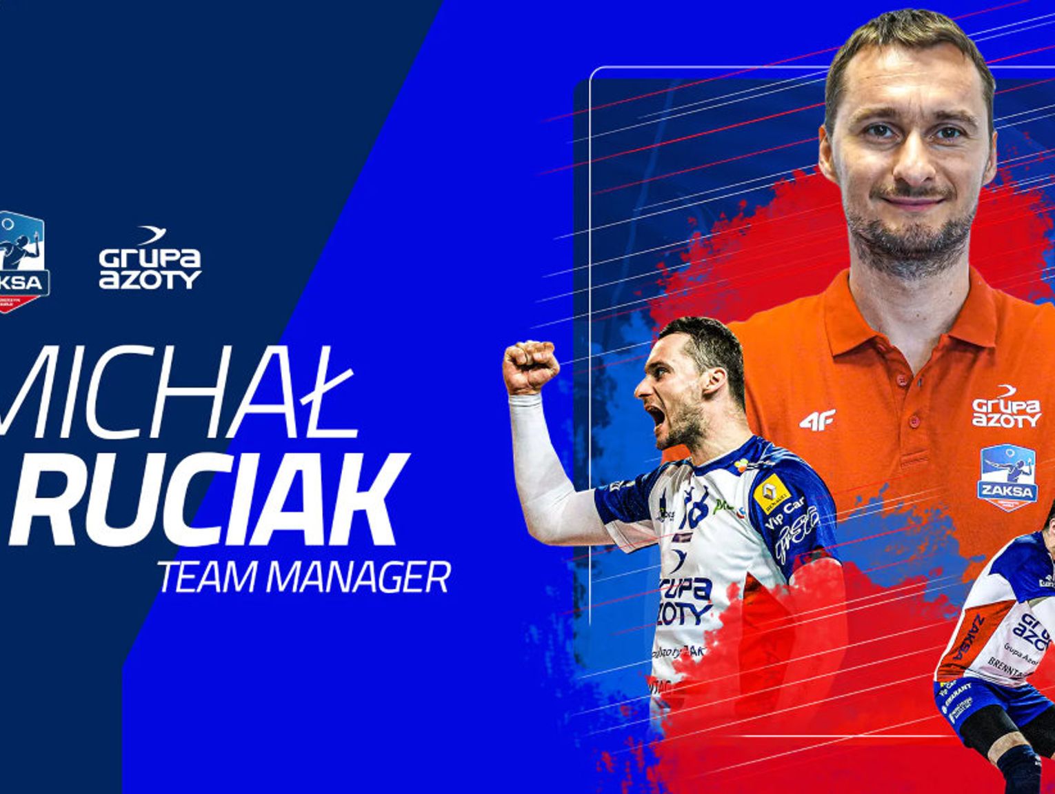 Michał Ruciak wraca do ZAKSY. Były siatkarz nowym Team Managerem ...