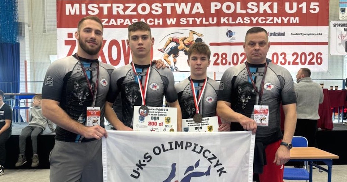 Adam Rogula i Wiktor Zdzieci z brązowymi medalami zapaśniczych ...