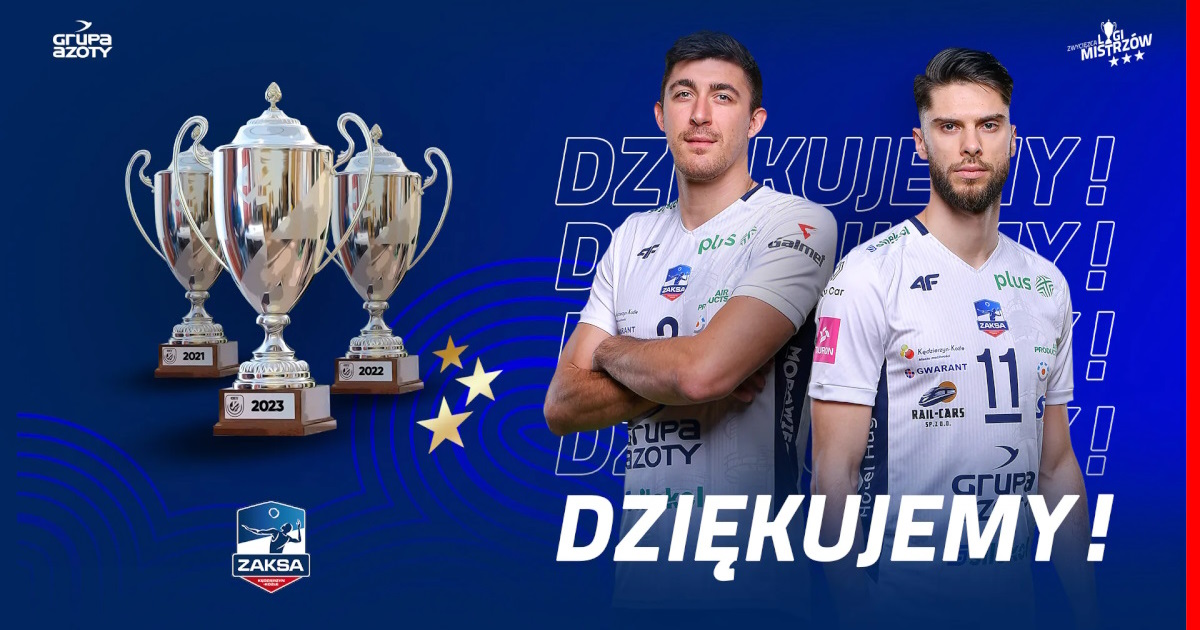 ZAKSA traci swoje gwiazdy. Klub potwierdził odejście Aleksandra Śliwki ... ZAKSA traci swoje gwiazdy. Klub potwierdził odejście Aleksandra Śliwki ...